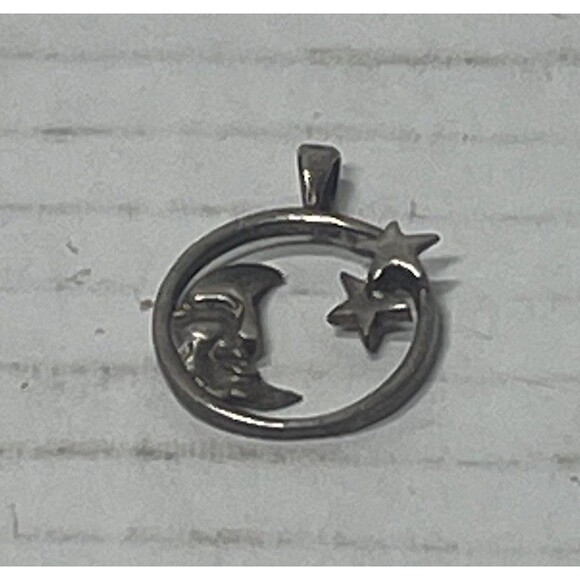 Unbranded | Jewelry | Vintage Sterling Silver 925 Crescent Moon Stars ...